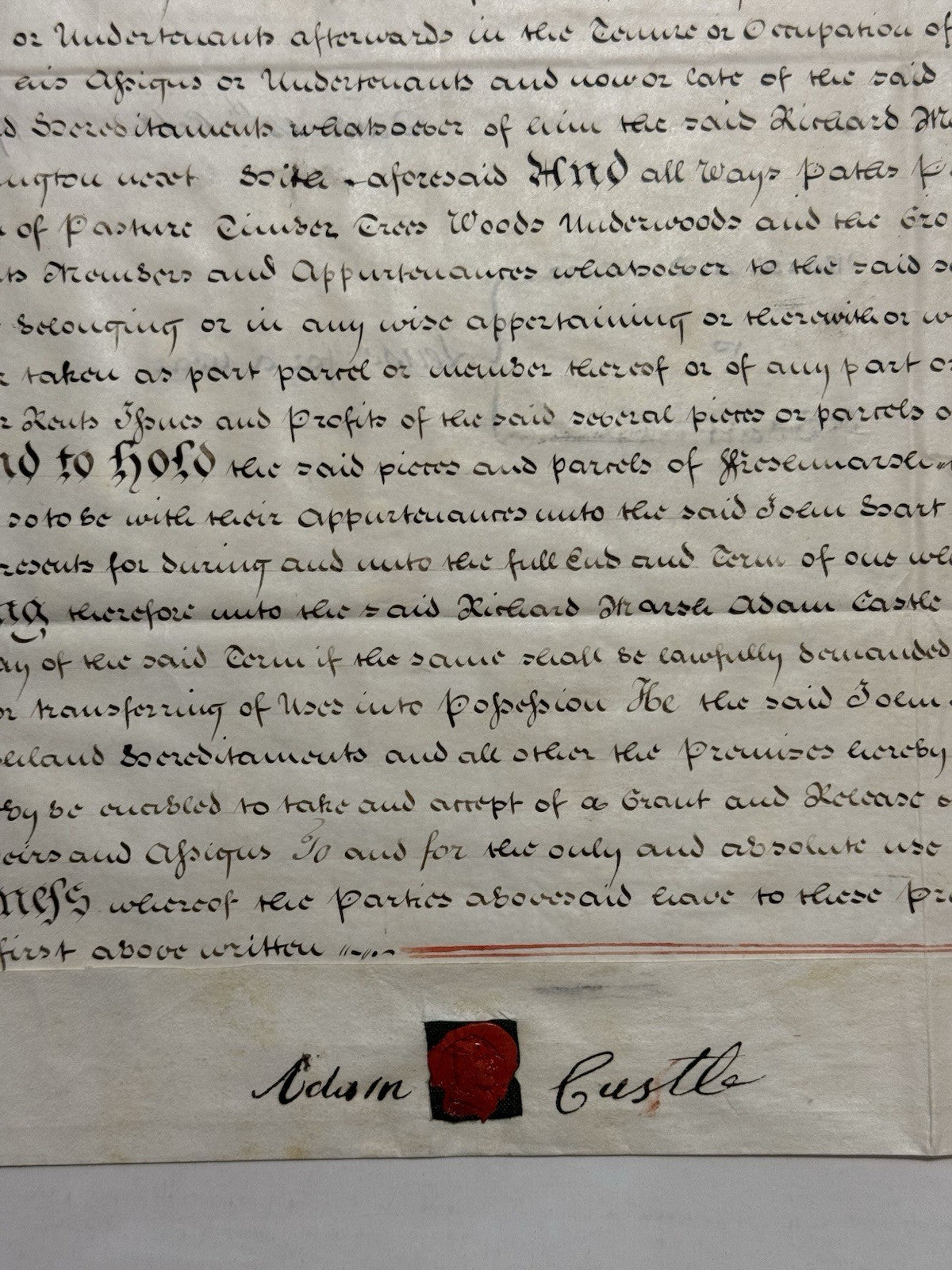 Indenture During Reign Of King George – Princeton Audubon Prints