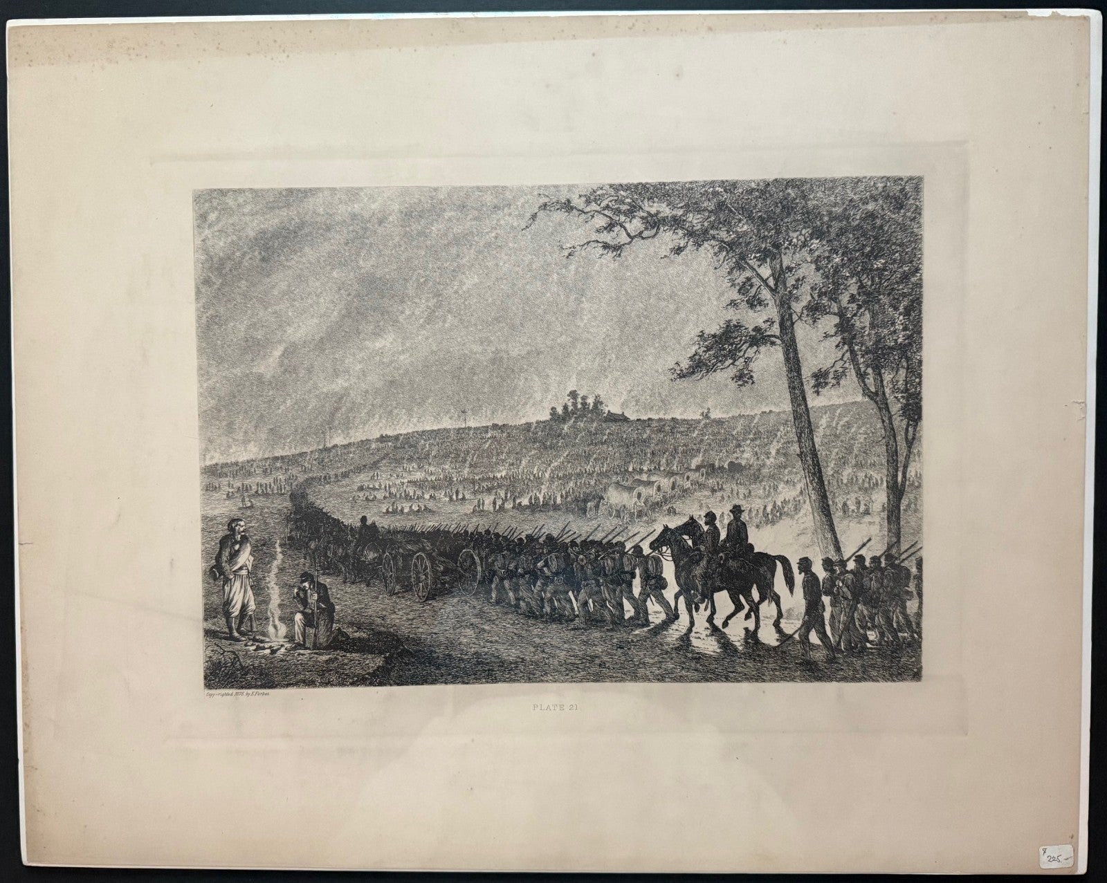 Civil War Illustration: Edwin Forbes, 1876, Plate 21b – Signature ...