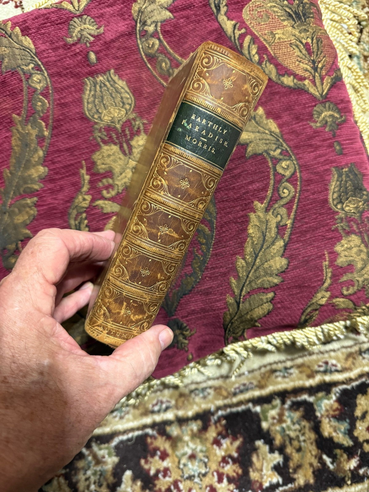 Earthly Paradise, 1870 Authors Edition, Morris, with Grover Cleveland ...
