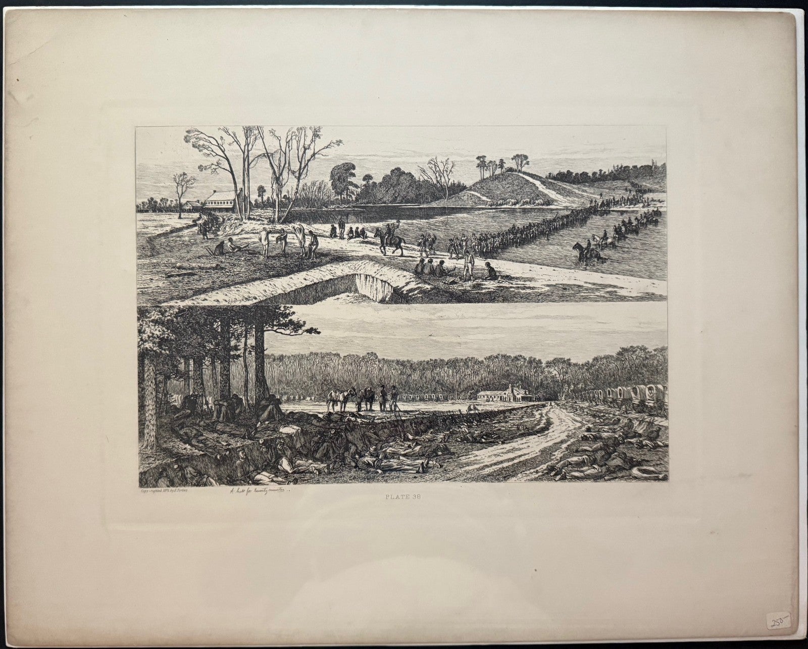 Civil War Illustration: Edwin Forbes, 1876, Plate 38 – Princeton ...