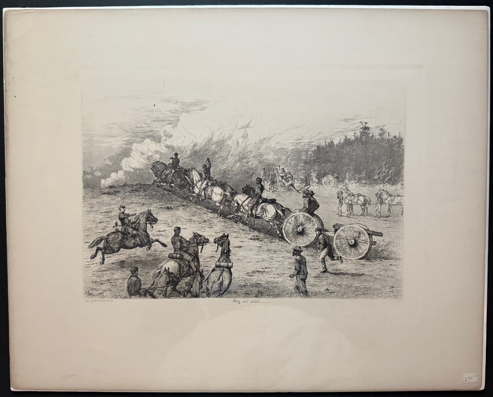Civil War Illustration: Edwin Forbes, 1876, Plate 36 – Princeton ...